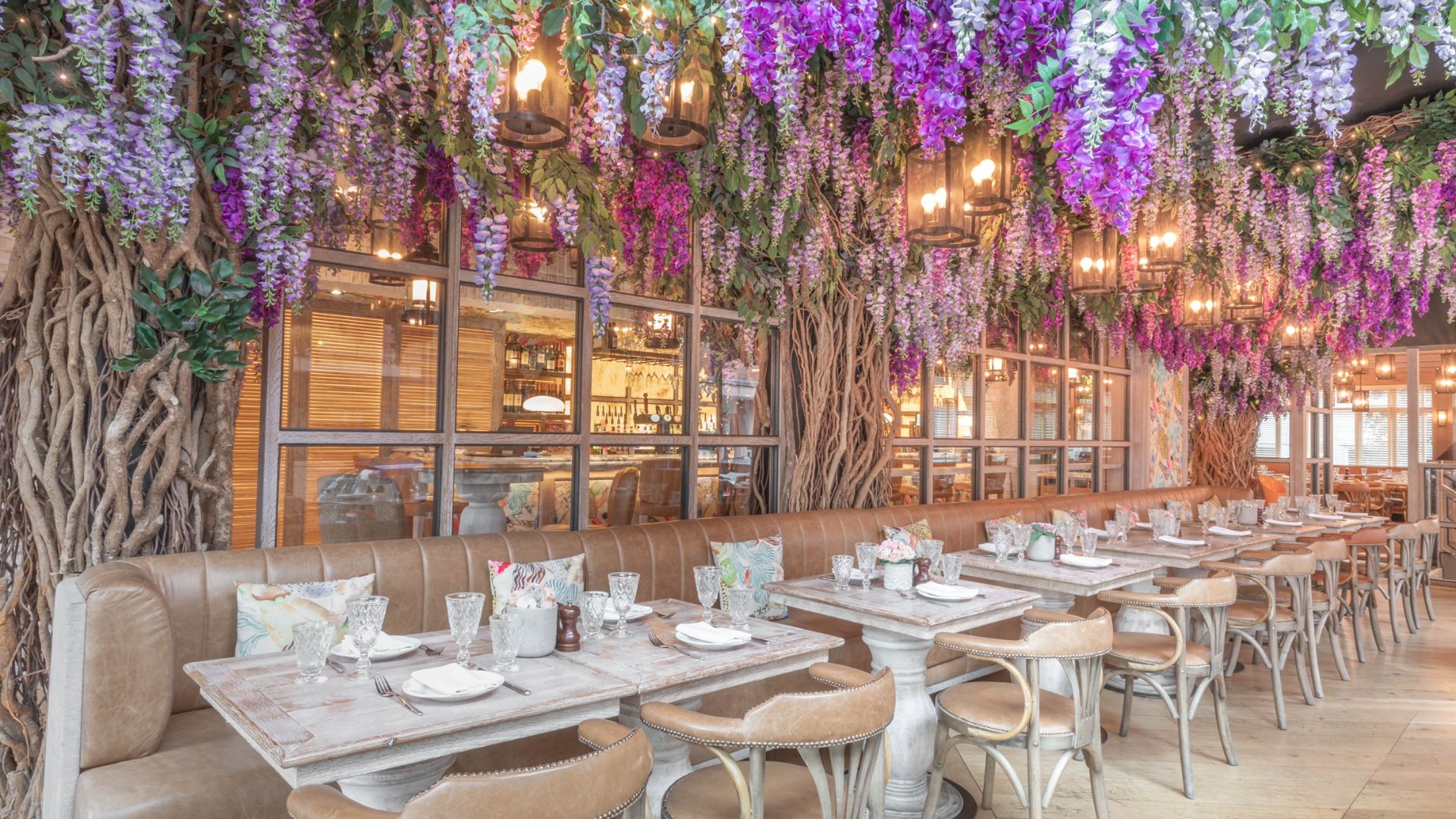 Welcome to Victors. Everyday luxury under the wisteria.